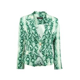 Roberto Geissini Dream Blazer Bunt gr&uuml;n-weiss-L | Gr.: XL