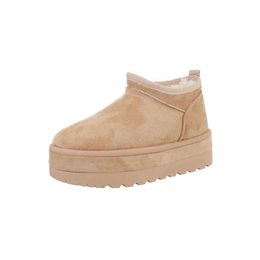 Ital-Design High Heel in Hellbraun | Gr.: 37