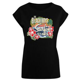 F4NT4STIC Short Sleeve T-Shirt The Beach Boys Musik Band Tropical in schwarz | Gr.: 3XL