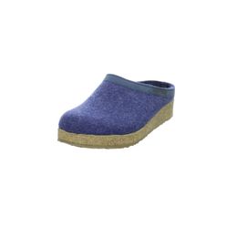 Haflinger Pantoffeln Grizzl Torben in jeans | Gr.: 40