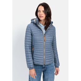 Camel Active Leichte Steppjacke aus recyceltem Polyamid in Blau | Gr.: 40