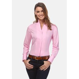 Vincenzo Boretti Bluse leicht tailliert in pink | Gr.: 38