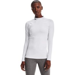 Under Armour Longsleeve "HeatGear Authentics" in Wei&szlig; | Gr.: L
