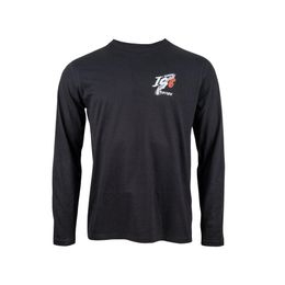 Roberto Geissini Indigo Star Crew Longsleeve Schwarz | Gr.: XXL