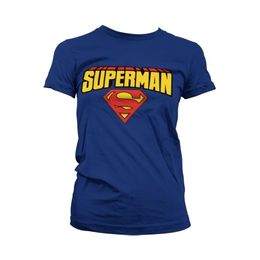 Superman Shirt in Blau | Gr.: XXL