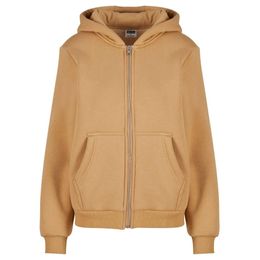 Urban Classics Zip-Kapuzenpullover in unionbeige | Gr.: XL