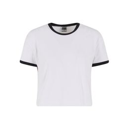 Urban Classics T-Shirts in white/black | Gr.: S