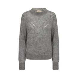 MOS MOSH MMSigva Mohair Knit in Grey Melange | Gr.: XS