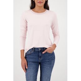 monari Pullover-Shirt mit Strickkragen in Light Rose | Gr.: 36