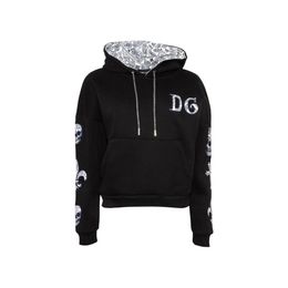 Roberto Geissini Patch Hoodie Davina Schwarz | Gr.: S