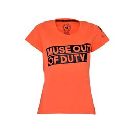 Roberto Geissini Muse Out Of Duty T-Shirt Coral | Gr.: S