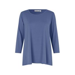 Masai 3/4 Arm Bluse MaCecille in Gray Blue | Gr.: 46