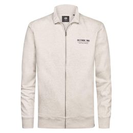 PETROL INDUSTRIES L&auml;ssiger Cardigan Tahoma in Wei&szlig; | Gr.: L