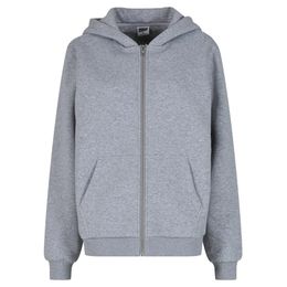 Urban Classics Zip-Kapuzenpullover in lightasphalt | Gr.: M