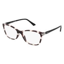 Vogue 0VO5378 Brille Damen | Fassung: Vollrand, Quadratisch, Grau Wei&szlig;