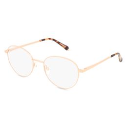 Fielmann OU 060 FLEX CL KIRA Brille Damen | Fassung: Vollrand, Oval, Gold Gl&auml;nzend