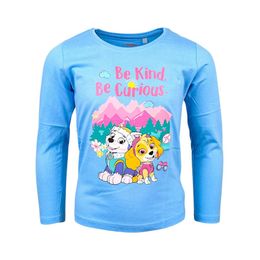 Langarmshirt PAW PATROL Skye & Everest in Hellblau | Gr.: 122