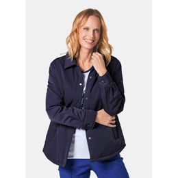 GOLDNER Hemdjacke Leicht wattierte Jacke in marine | Gr.: 46