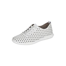 Remonte Komfort Schn&uuml;rschuhe in Wei&szlig; | Gr.: 40