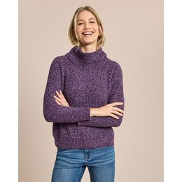 Helena Vera Chenille Pullover mit weitem Rollkragen