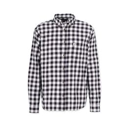 HONESTY RULES Shirt " Flannel Check " in black-white | Gr.: XL