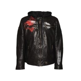 Roberto Geissini Zenon Lederjacke Schwarz | Gr.: 54