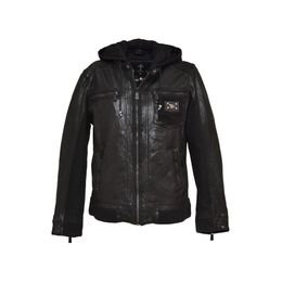 Roberto Geissini Jenson Lederjacke Schwarz | Gr.: 48