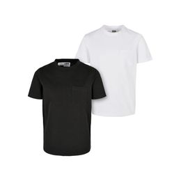 Urban Classics T-Shirts in black/white | Gr.: 134/140