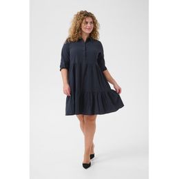 Kaffe curve Kleid KCnana Regular fit in Midnight Marine | Gr.: 46