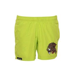 Roberto Geissini Cards Badehose Gr&uuml;n | Gr.: XXL