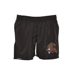 Roberto Geissini Cards Badehose Schwarz | Gr.: XXL