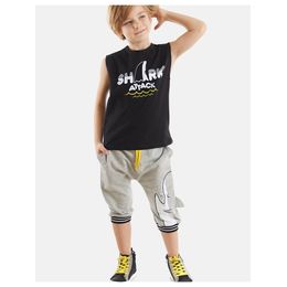 Denokids T-Shirt & Caprihose Set in Black | Gr.: 122
