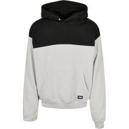 Urban Classics Hoodie in Schwarz/ Grau | Gr.: L