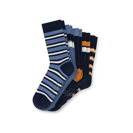 Schiesser Socken 5er Pack in Blau | Gr.: 31-34