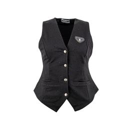 Roberto Geissini Queen Strickweste Schwarz | Gr.: M