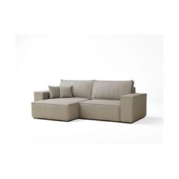 maison de r&ecirc;ve Ecksofa Zaya &brvbar; beige &brvbar; Ma&szlig;e (cm): B: 255 H: 70 &raquo; H&ouml;ffner