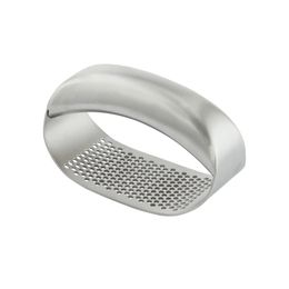 Justinus Knoblauchwiege LifeStyle silber Edelstahl,Kunststoff Ma&szlig;e (cm): B: 6 H: 7 &raquo; H&ouml;ffner