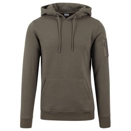 Urban Classics Kapuzenpullover in olive | Gr.: XL