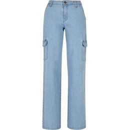 Urban Classics Cargo-Hosen in lighter washed | Gr.: 27