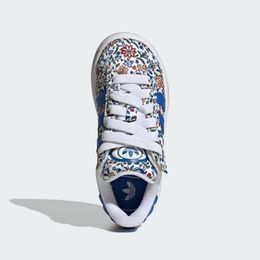 adidas originals Sneaker 'Campus 00s x Liberty London' Jungen Gr&ouml;&szlig;e 30.5 royalblau / dunkelgr&uuml;n / dunkelorange / wei&szlig;