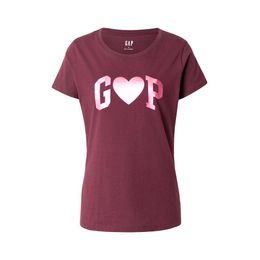 GAP T-Shirt Damen Gr&ouml;&szlig;e S hellpink / weinrot