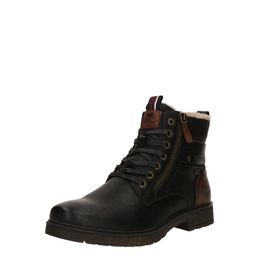 Mustang Schn&uuml;rboots Herren Gr&ouml;&szlig;e 41 dunkelbraun / schwarz