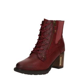 Mustang Lace-Up Ankle Boots female Red size 37