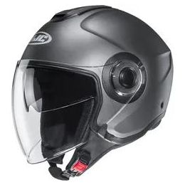 HJC Helmets HJC i40N Solid semi matt titanium Jethelm L