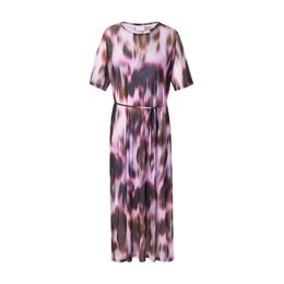 N&uuml;mph N&Uuml;MPH Kleid 'NULIANA' Damen Gr&ouml;&szlig;e 34 marine / cognac / rosa / pastellrot Winterkleid