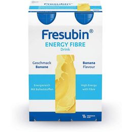 Fresenius Fresubin Energy Fibre Drink Banane Trinkflasche Trinknahrung 4X200 ml