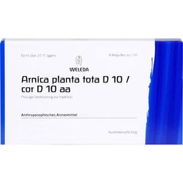 Weleda Arnica Planta tota D 10/Cor D 10 aa Ampullen 8 ml
