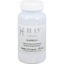H 15 Weihrauchkapseln 350 mg 100 St