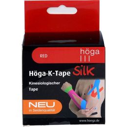 H&Ouml;GA-K-TAPE Silk 5 cmx5 m l.fr.red kinesiol.Tape 1 St