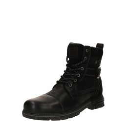 Mustang Lace-Up Boots male Black size 44